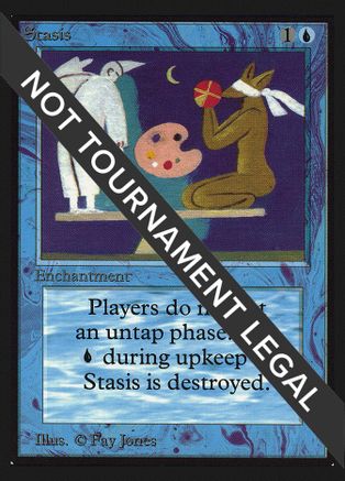 Stasis (IE) - International Edition - Magic: The Gathering