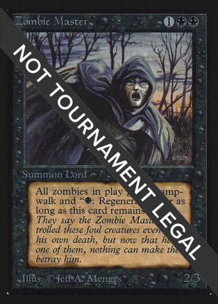 Zombie Master (CE) - Collector's Edition - Magic: The Gathering