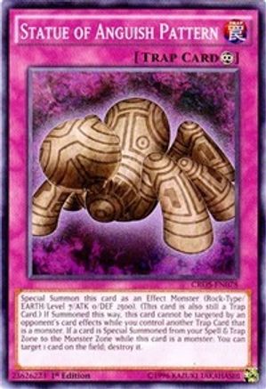 Statue of Anguish Pattern - Crossed Souls - YuGiOh