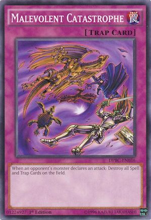 Malevolent Catastrophe - Duelist Pack: Battle City - YuGiOh