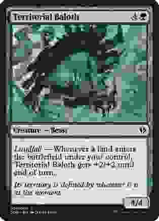 Territorial Baloth - Duel Decks: Zendikar vs. Eldrazi - Magic: The ...