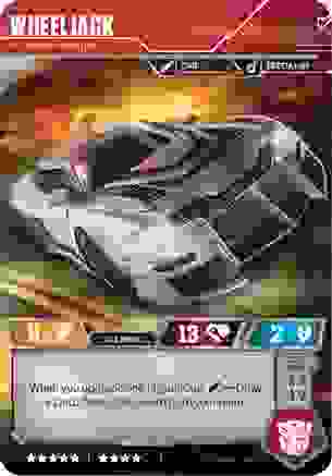 Wheeljack - Weapons Inventor - Wave 1 - Transformers TCG