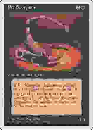 Pit Scorpion - Fourth Edition - Magic: The Gathering