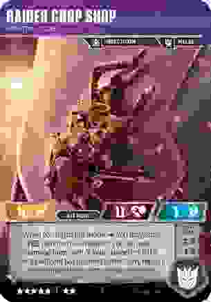 Raider Chop Shop - Infantry Soldier - War for Cybertron: Siege II ...