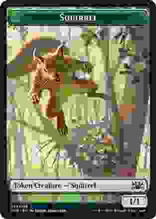 Beeble // Squirrel Double-sided Token - Unsanctioned - Magic: The Gathering