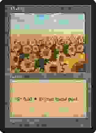 Plains - Red Pack (Spears) - APAC Lands - Magic: The Gathering