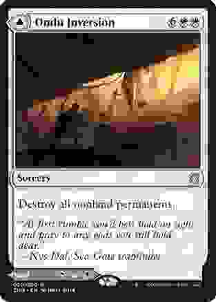 Ondu Inversion - Zendikar Rising - Magic: The Gathering