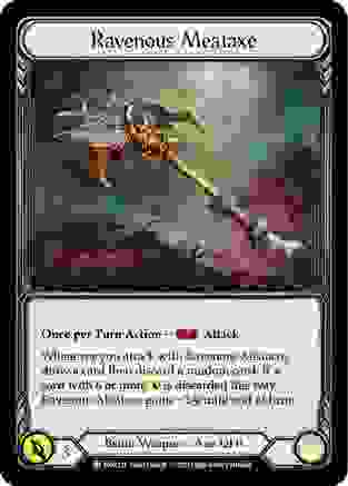 Levia // Ravenous Meataxe - Monarch - Flesh and Blood TCG