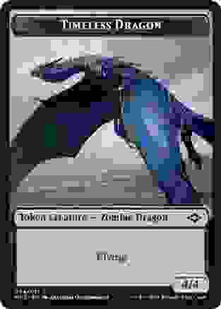 Food (018) // Timeless Dragon Double-sided Token - Modern Horizons 2 ...