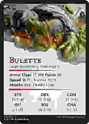 Bulette Art Card - Art Series: Adventures in the Forgotten Realms ...