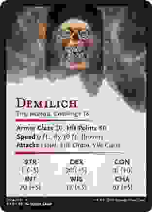 Demilich Art Card - Art Series: Adventures in the Forgotten Realms ...