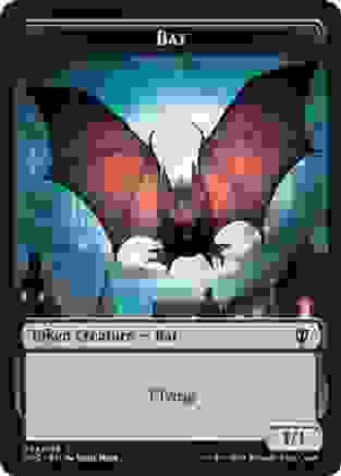 Blood // Bat Double-sided Token - Commander: Innistrad: Crimson Vow ...
