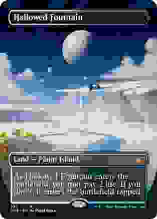 Hallowed Fountain (Borderless) - Unfinity - Magic: The Gathering