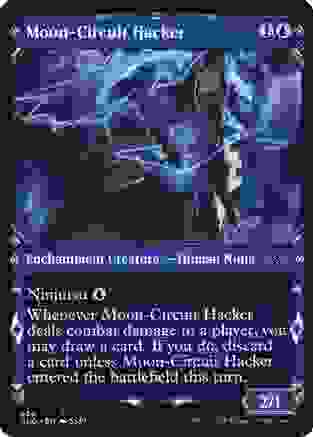 Moon-Circuit Hacker (Showcase) - Kamigawa: Neon Dynasty - Magic: The ...