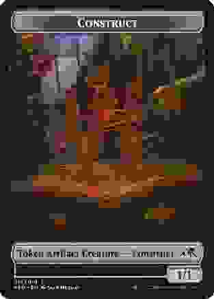 Samurai (003) // Construct (015) Double-sided Token - Kamigawa: Neon ...