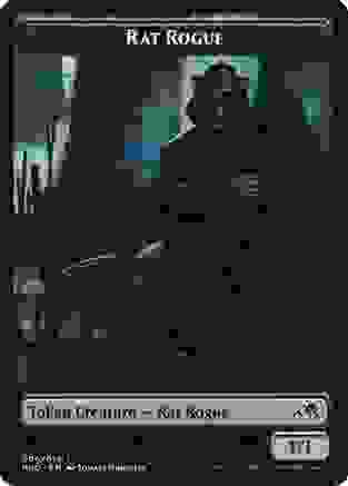 Samurai (003) // Rat Rogue (005) Double-sided Token - Kamigawa: Neon ...