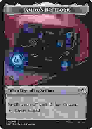 Samurai (003) // Tamiyo's Notebook (016) Double-sided Token - Kamigawa ...