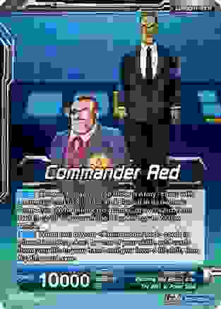 Commander Red // Red Ribbon Robot, Seeking World Conquest - Ultimate ...