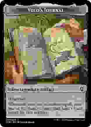 Treasure // Volo's Journal Double-sided Token - Commander Legends ...