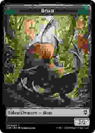 Treasure // Boar Double-sided Token - Commander Legends: Battle for ...