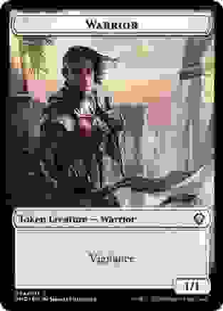 Zombie Knight // Warrior Double-sided Token - Commander: Dominaria ...