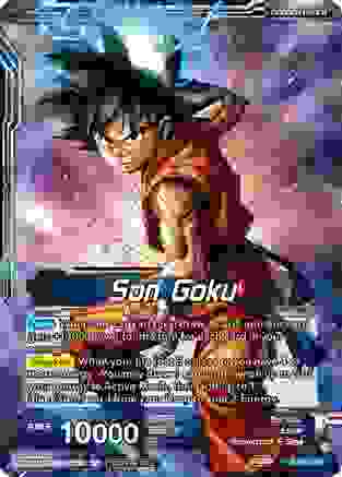 Son Goku // Super Saiyan Blue Son Goku Returns (Gold-Stamped ...
