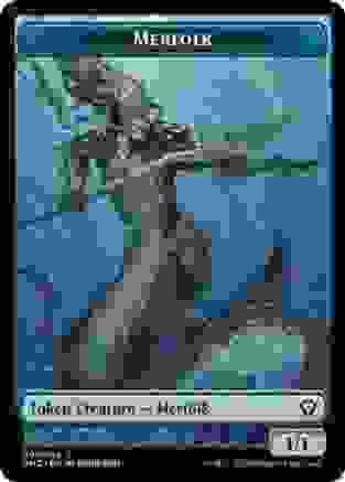 Saproling // Merfolk Double-sided Token - Dominaria United - Magic: The ...