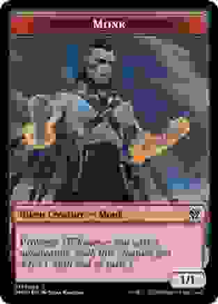 Bird (002) // Monk Double-sided Token - Dominaria United - Magic: The ...