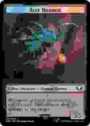 Spawn // Blue Horror Double-sided Token (Surge Foil) - Universes Beyond ...