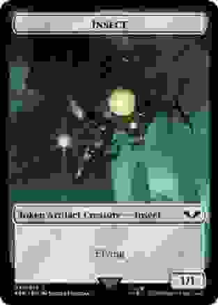 Necron Warrior // Insect Double-sided Token - Universes Beyond ...