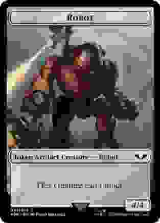 Astartes Warrior (001) // Robot Double-sided Token (Surge Foil ...