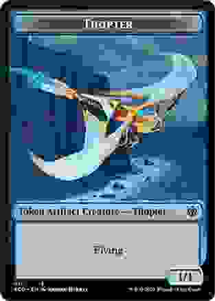 Pegasus // Thopter Double-sided Token - Starter Commander Decks - Magic ...