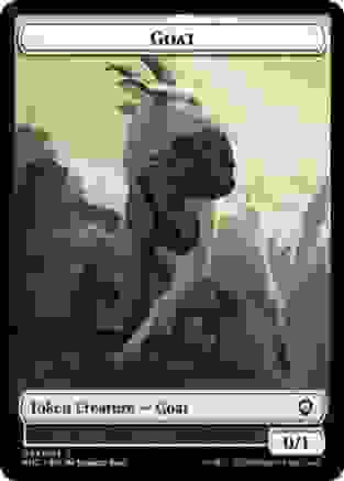 Construct (008) // Goat Double-sided Token - Commander: The Brothers ...