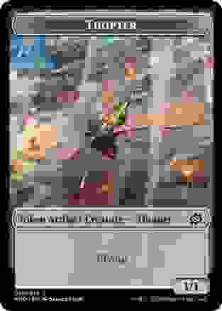 Myr // Thopter (010) Double-sided Token - Commander: The Brothers' War ...