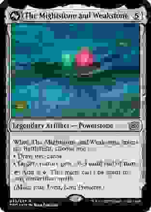 The Mightstone and Weakstone - Prerelease Cards - Magic: The Gathering
