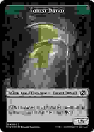 Powerstone // Forest Dryad Double-Sided Token - The Brothers' War ...