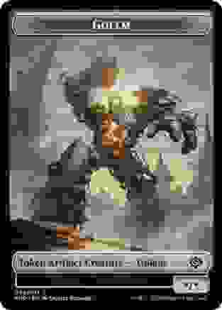 Powerstone // Golem Double-sided Token - The Brothers' War - Magic: The ...