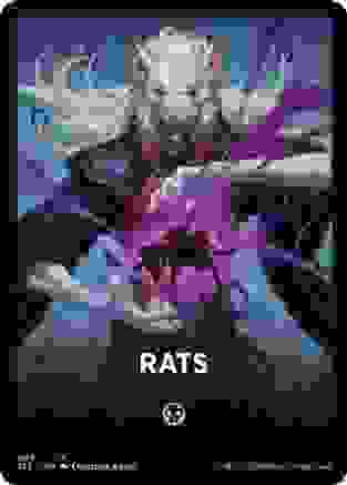 Rats Theme Card - Jumpstart 2022 - Magic: The Gathering