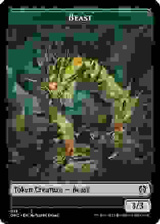 Poison Counter // Beast Double-sided Token - Commander: Phyrexia: All ...