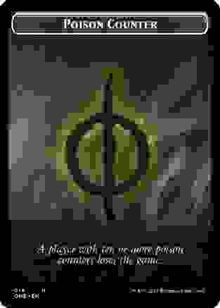 Phyrexian Goblin // Poison Counter Double-Sided Token - Phyrexia: All ...