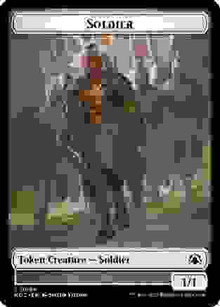Vampire Knight // Soldier Double-sided Token - Commander: March of the ...