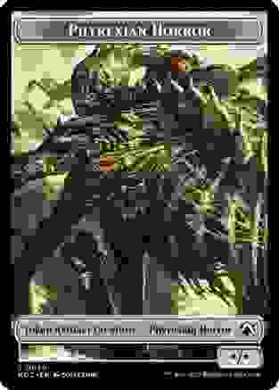 Phyrexian Golem // Phyrexian Horror Double-sided Token - Commander ...