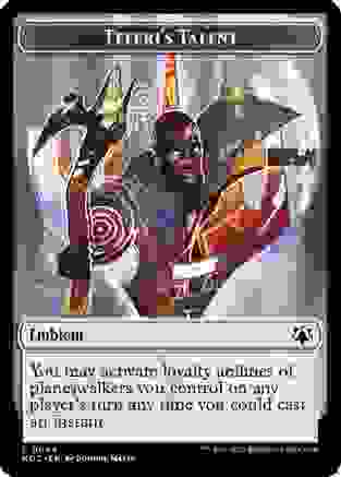 First Mate Ragavan // Emblem - Teferi's Talent Double-Sided Token ...