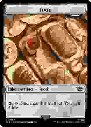 Ballistic Boulder // Food (0009) Double-Sided Token - Universes Beyond ...