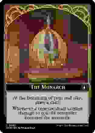 Copy (0054) // The Monarch Double-Sided Token - Commander Masters ...
