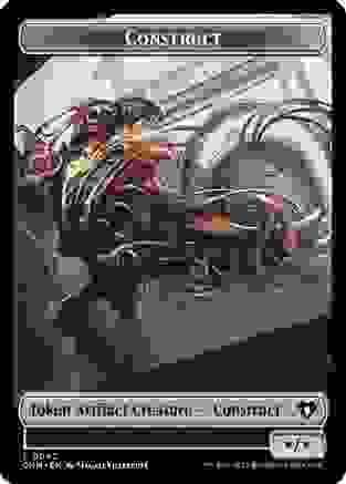 Spirit (0010) // Construct (0042) Double-Sided Token - Commander Masters - Magic: The Gathering