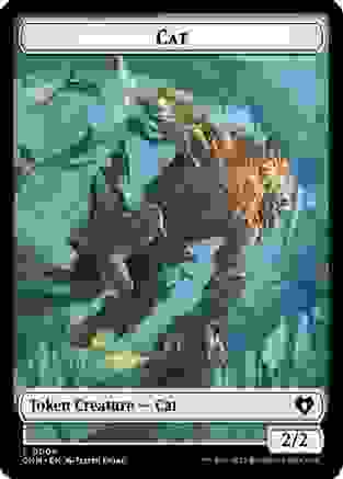 Clue // Cat (0005) Double-Sided Token - Commander Masters - Magic: The ...