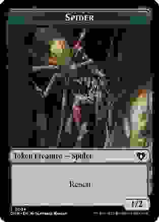 Spirit (0039) // Spider Double-Sided Token - Commander Masters - Magic ...