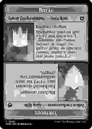 Copy // Royal Role / Virtuous Role Double-Sided Token - Commander ...