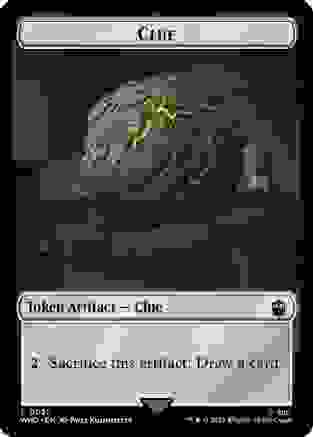 Alien Angel // Clue (0021) Double-Sided Token - Universes Beyond ...